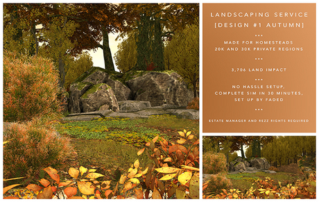 Second Life Marketplace - [F] Prefab Landscape 1 - Autumn